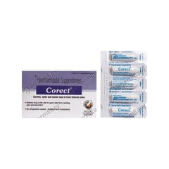 Buy Corect Suppositories Online at Flat 18% OFF* | PharmEasy