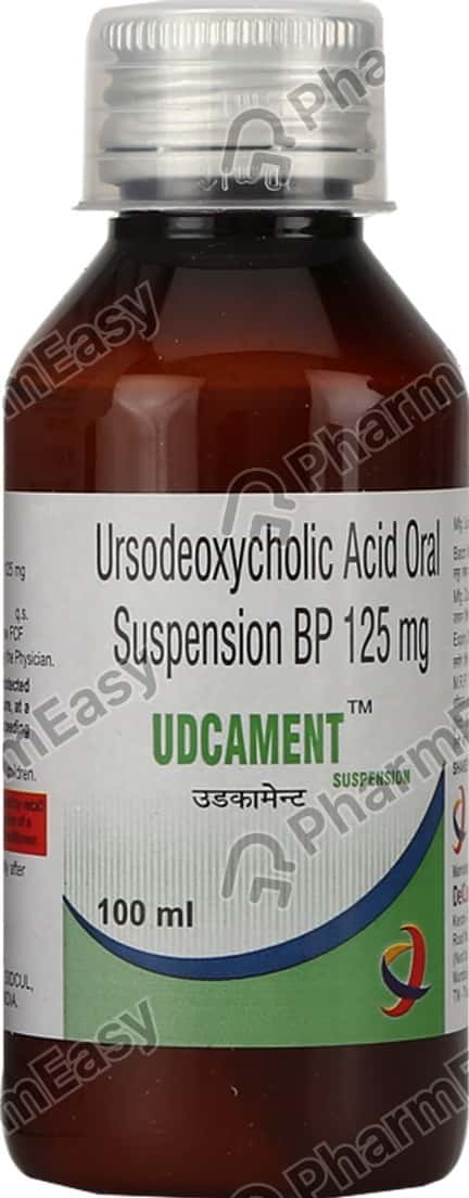 Buy Udcament 125 MG Syrup (100) Online at Flat 15% OFF | PharmEasy