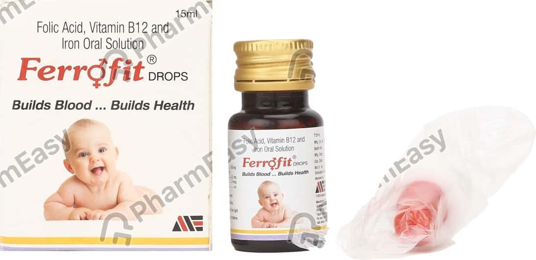 Buy Ferrofit Bottle Of 15ml Drops Online at Flat 15% OFF | PharmEasy