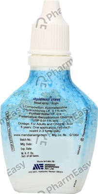Nasomist X 0.1 %W/V Nasal Drop (10): Uses, Side Effects, Price & Dosage ...