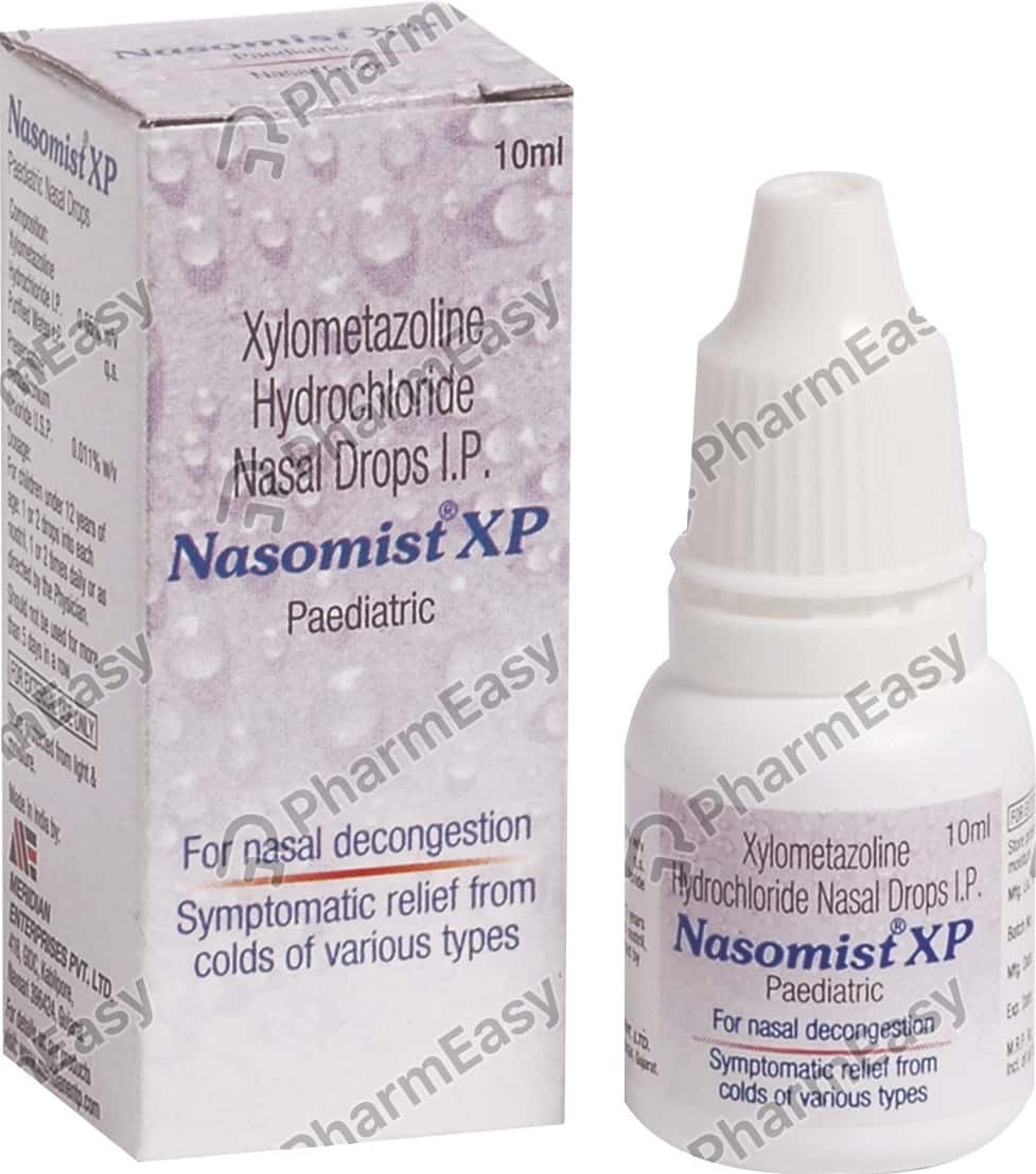 Nasomist Xp 0.05 %W/V Nasal Drop (10): Uses, Side Effects, Price ...