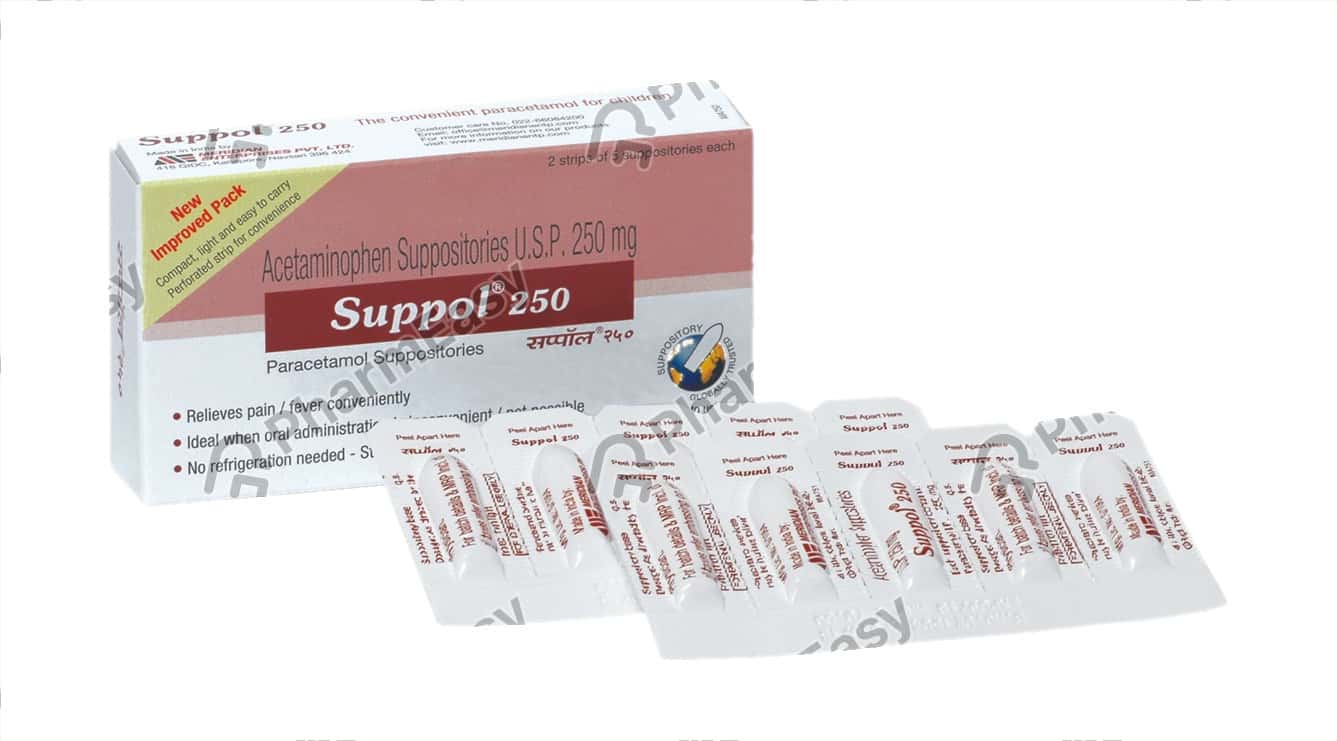 Buy Metacin 250 MG Rectal Suppository (5) Online at Flat 15% OFF ...
