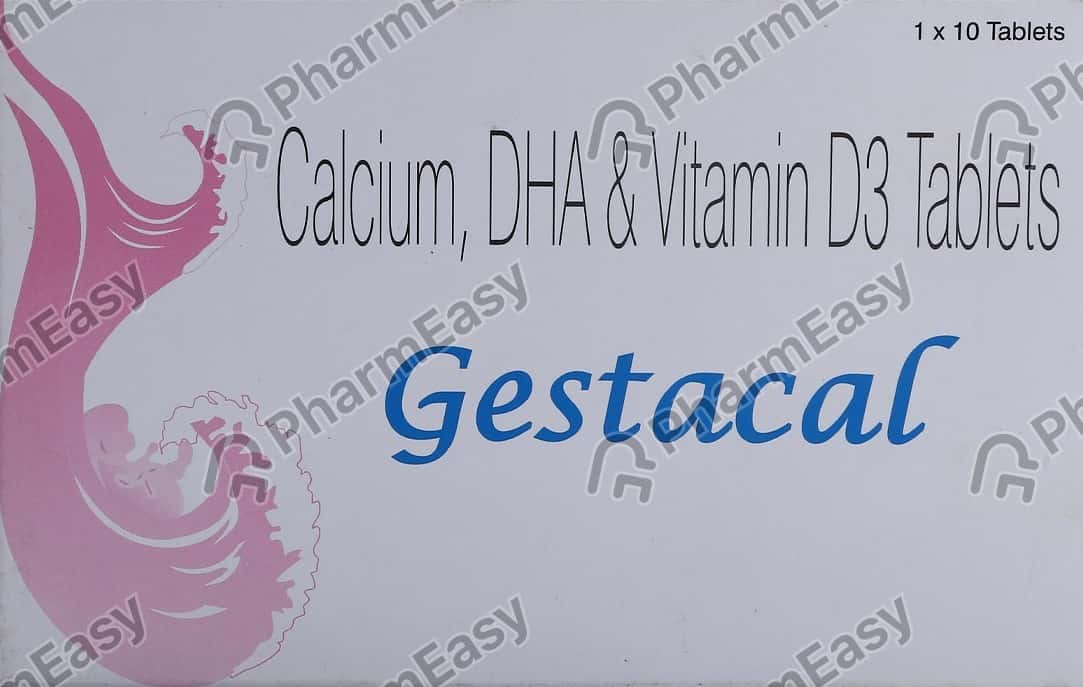 Buy Gestacal Strip Of 10 Tablets Online at Flat 15% OFF | PharmEasy