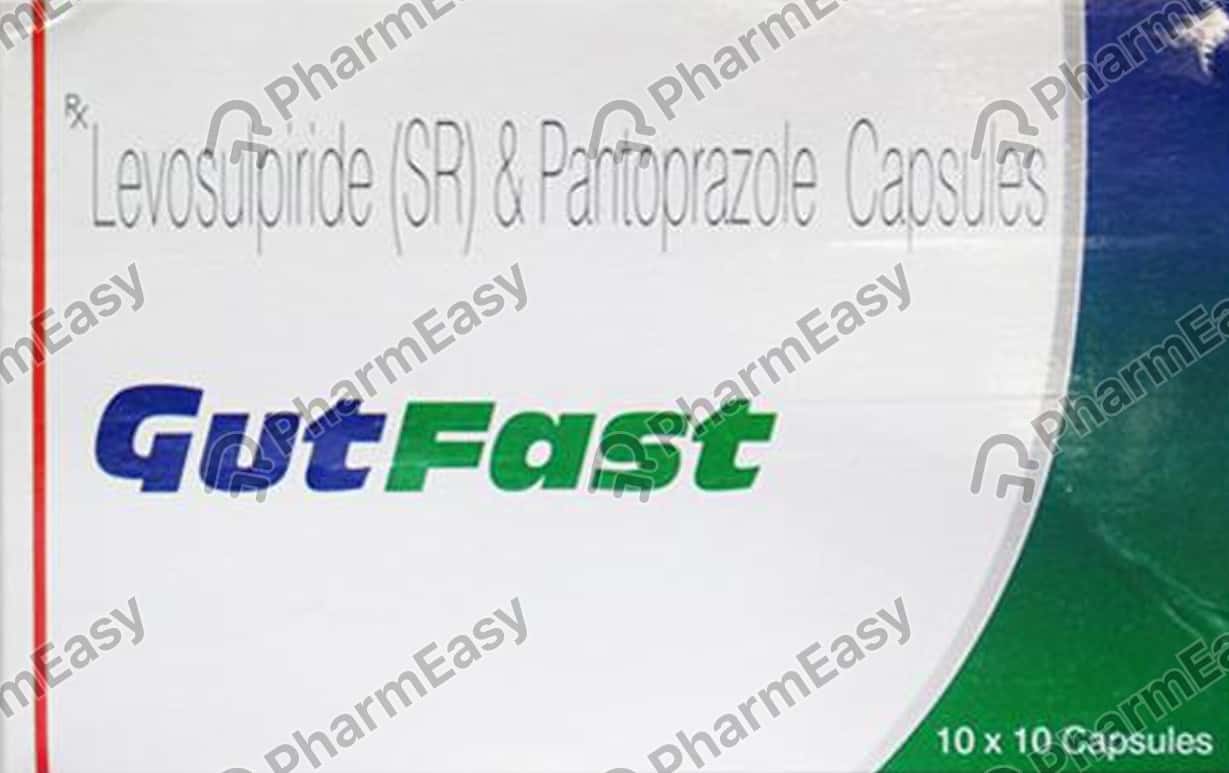 Gutfast Strip Of 10 Capsules: Uses, Side Effects, Price & Dosage ...