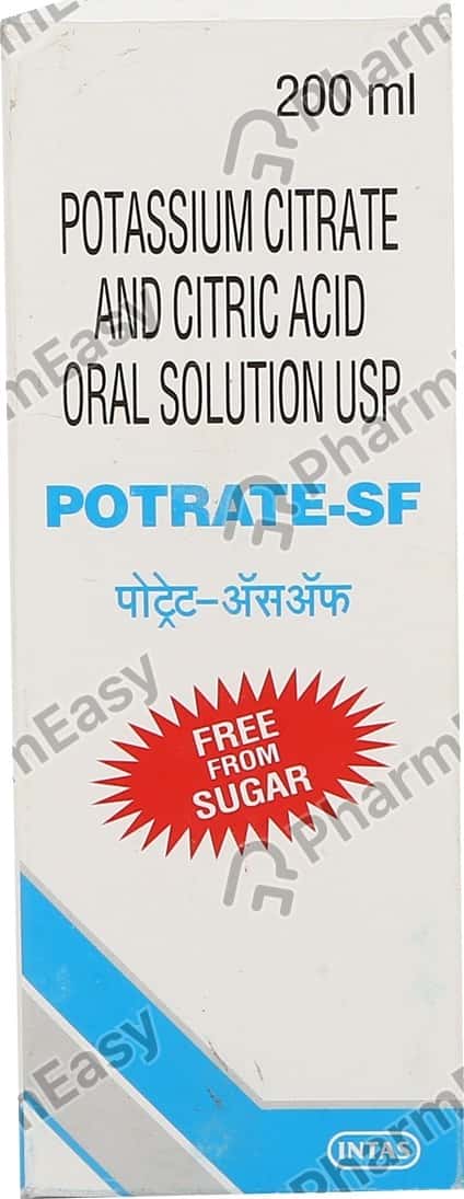 Buy Potrate Sf Raspberry Flavour Bottle Of 200ml Susupension Online at ...