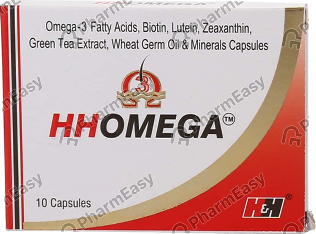 एचएचओमेगा 10 कैप्सूल (Hhomega in Hindi) : उपयोग, दुष्प्रभाव, खुराक ...