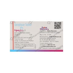 Lipaglyn 4 MG Tablet (10) - Uses, Side Effects, Dosage, Composition ...
