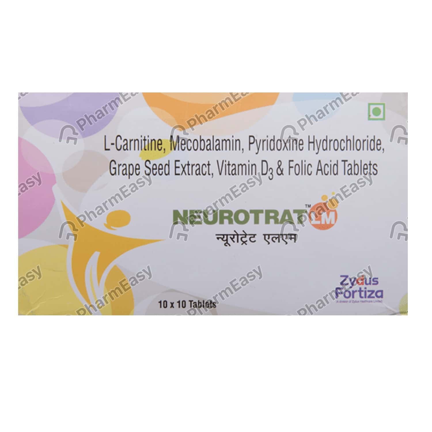 Buy Neurotrat Lm Strip Of 10 Tablets Online at Flat 15% OFF | PharmEasy