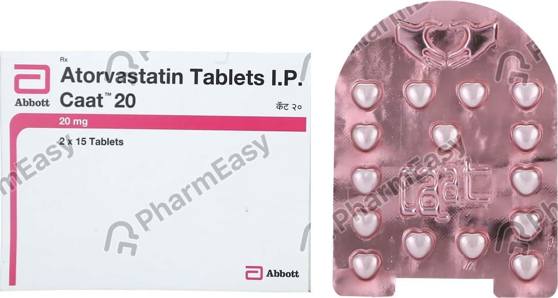 Caat 20 MG Tablet (15): Uses, Side Effects, Price & Dosage | PharmEasy