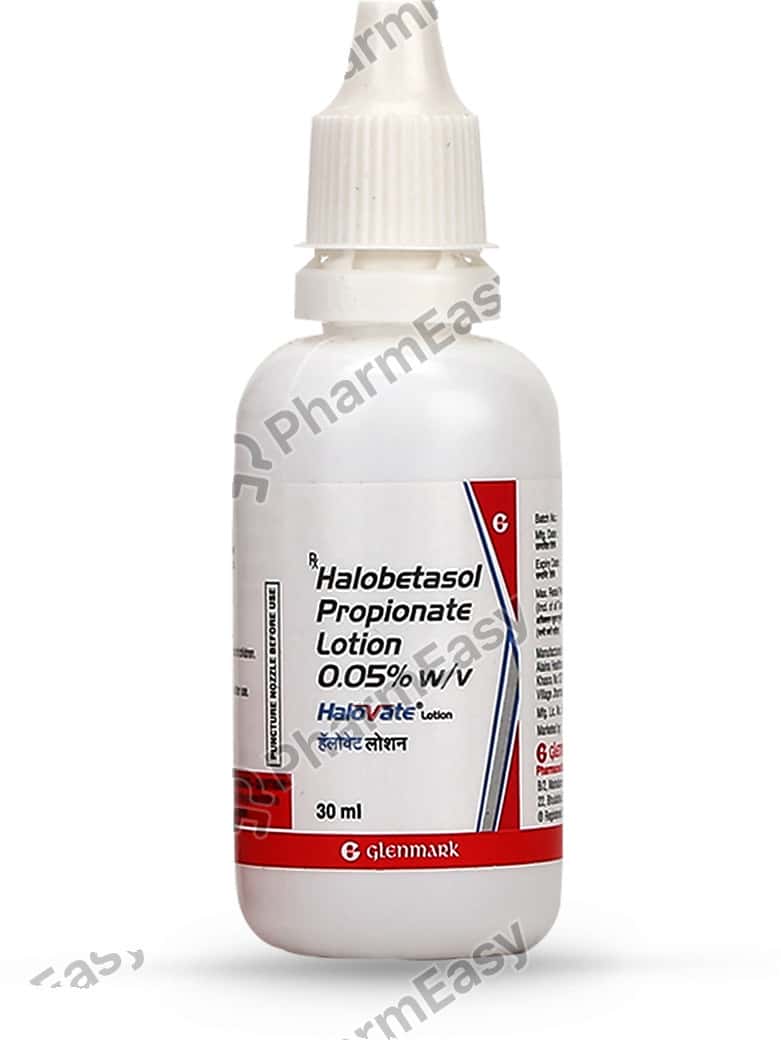 Halovate 0.05 %W/V Lotion (30): Uses, Side Effects, Price & Dosage ...