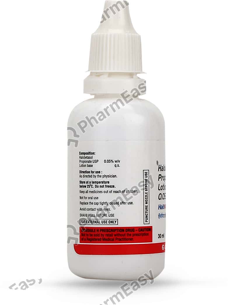 Halovate 0.05 %W/V Lotion (30): Uses, Side Effects, Price & Dosage ...
