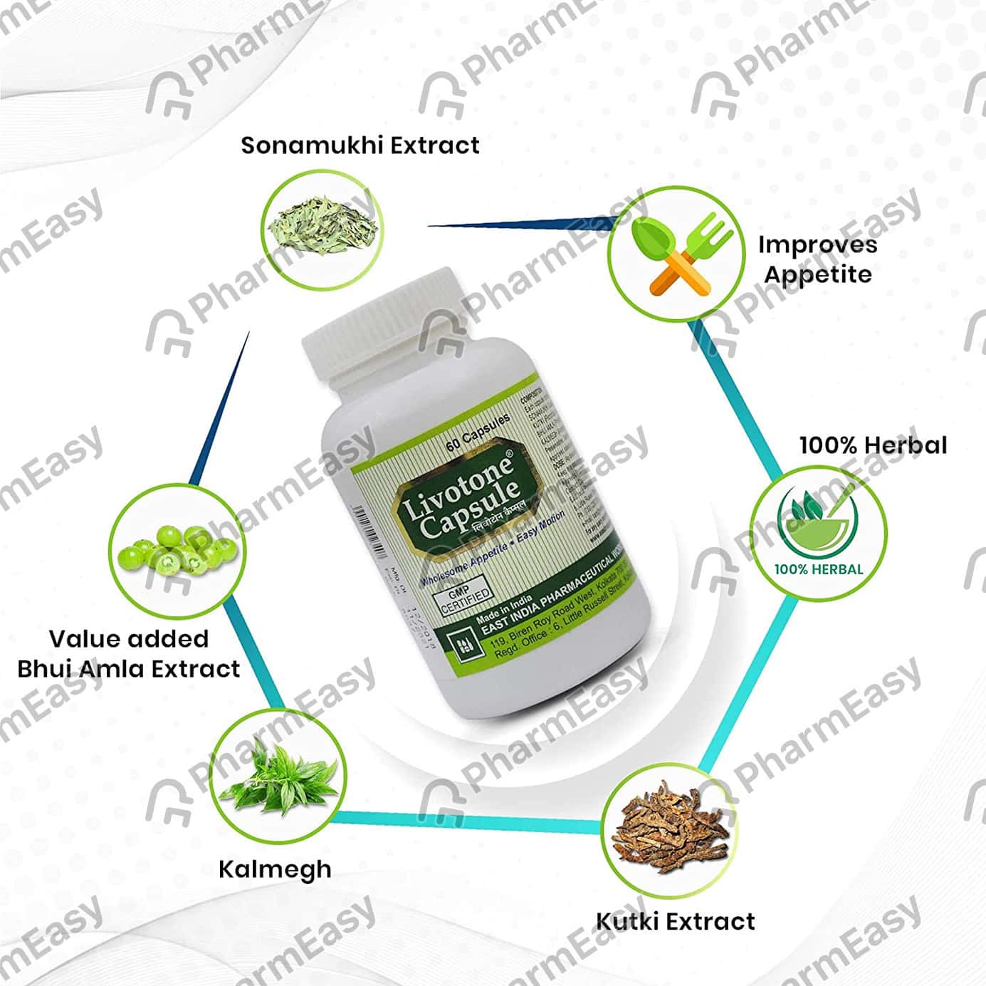 Buy LIVOTONE CAPSULES 60`S Online & Get Upto 60% OFF at PharmEasy