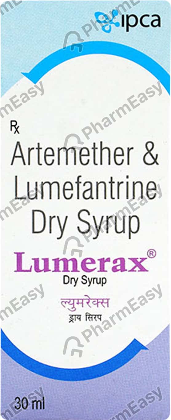 Lumerax Bottle Of 30ml Dry Syrup: Uses, Side Effects, Price & Dosage ...