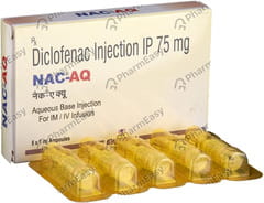 Nac 75 MG/ML Injection (1): Uses, Side Effects, Price & Dosage | PharmEasy