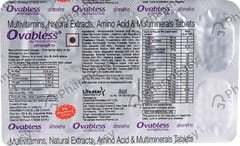 Ovabless Strip Of 10 Tablets: Uses, Side Effects, Price & Dosage ...
