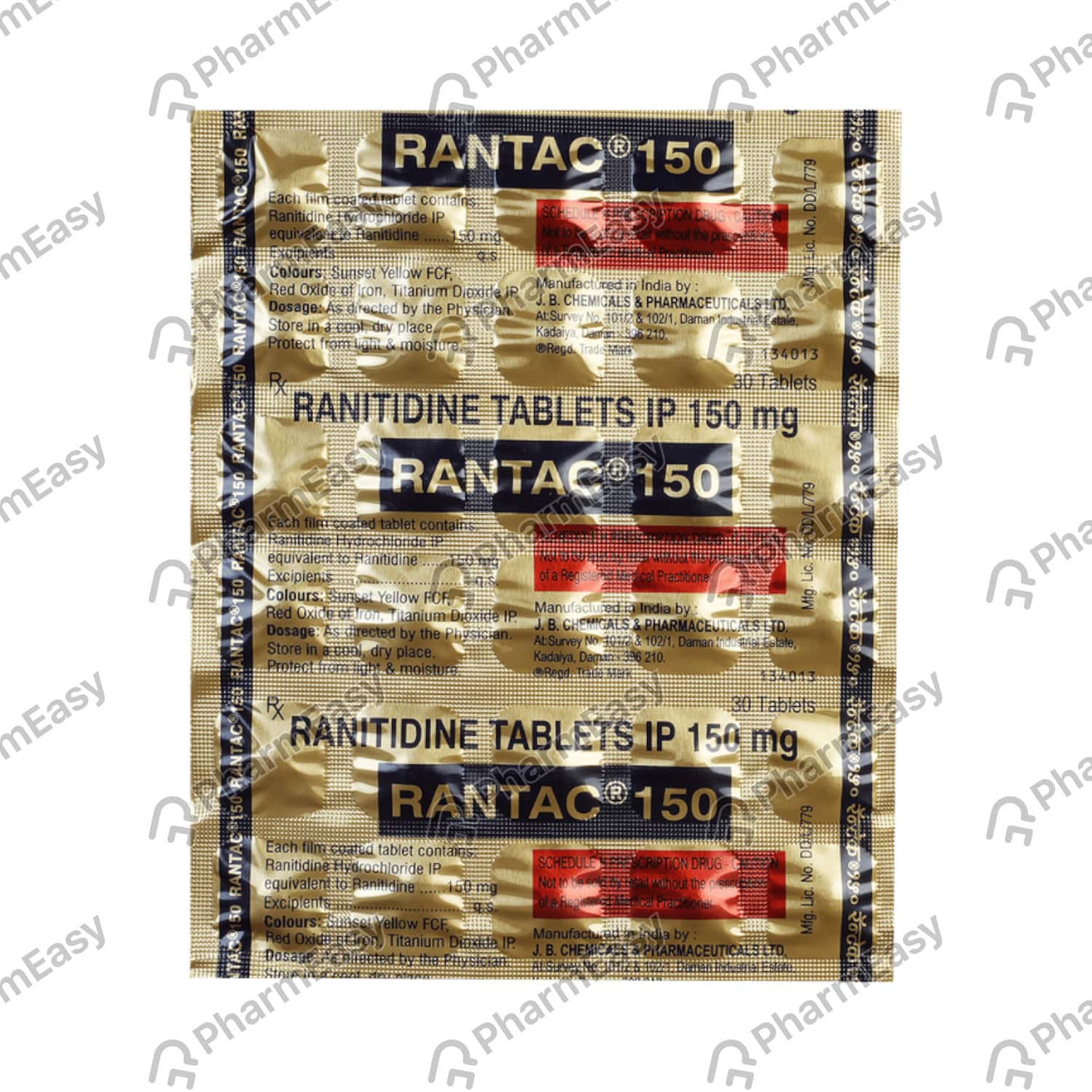 Buy Rantac D Strip Of 30 Tablets Online at Flat 15% OFF | PharmEasy