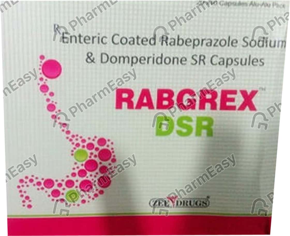 Rabgrex Dsr Capsules: Uses, Side Effects, Price & Dosage | PharmEasy