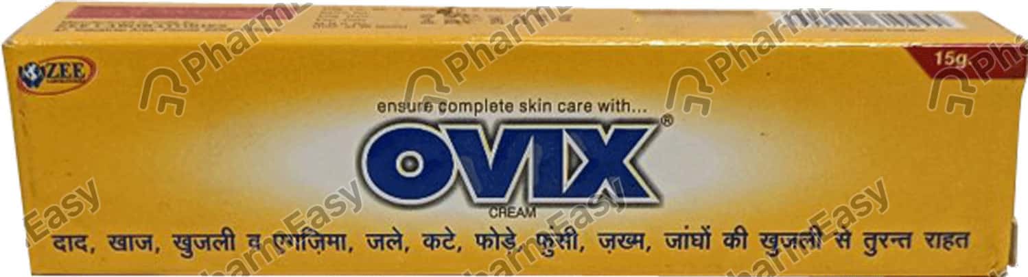 Buy Ovix Cream 15gm Online at Flat 15% OFF | PharmEasy