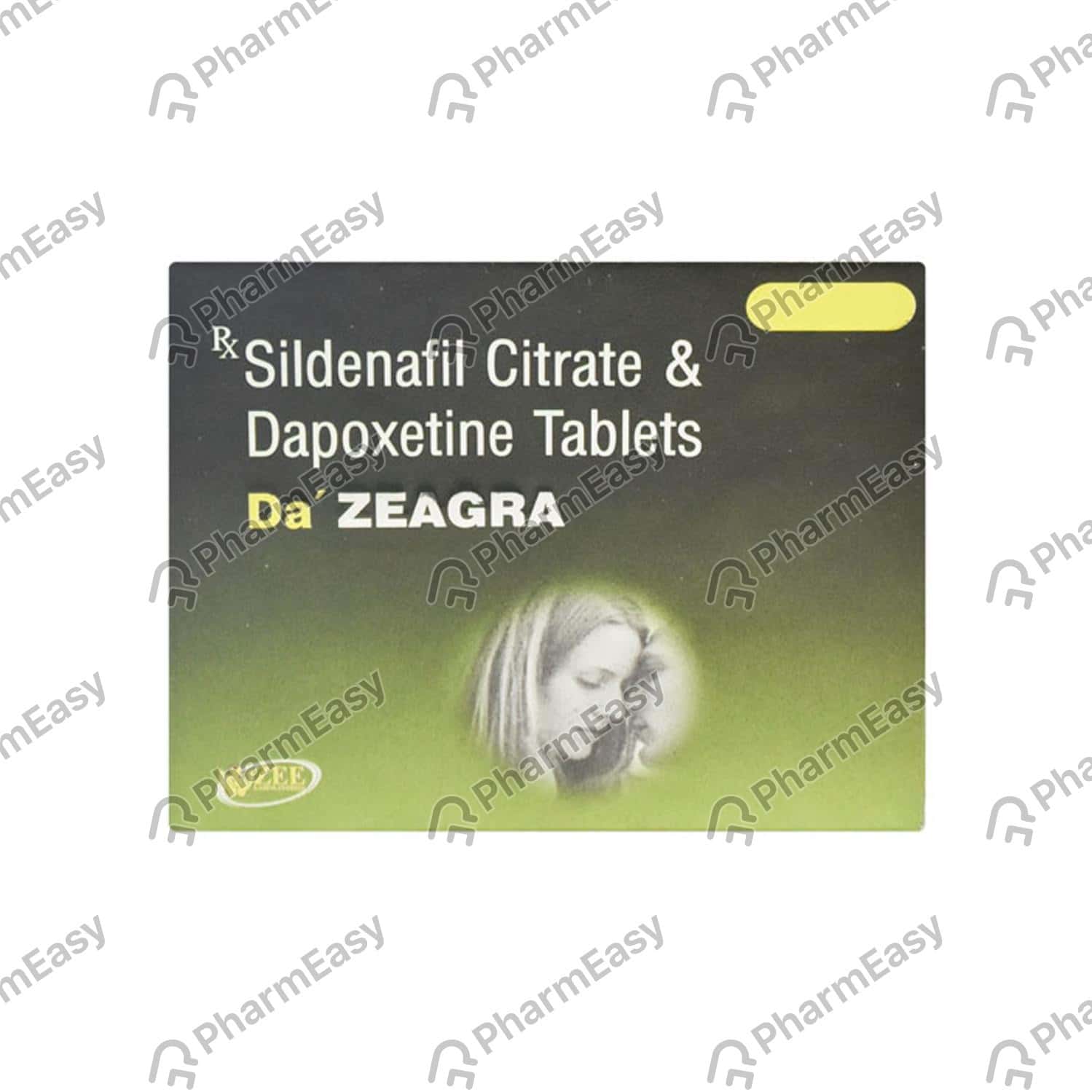 Da Zeagra Strip Of 4 Tablets: Uses, Side Effects, Price & Dosage ...