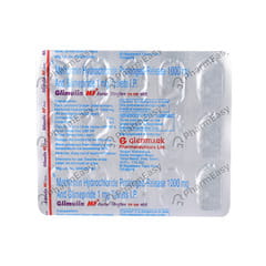 Glimulin Mf Forte Strip Of 15 Tablets - Uses, Side Effects, Dosage ...