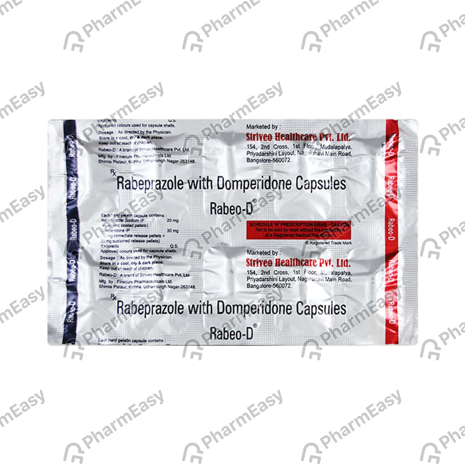 Rabeo D Strip Of 10 Capsules: Uses, Side Effects, Price & Dosage ...