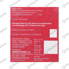 Vomikind Md Fast 8 MG Orally Disintegrating Strip (1): Uses, Side ...