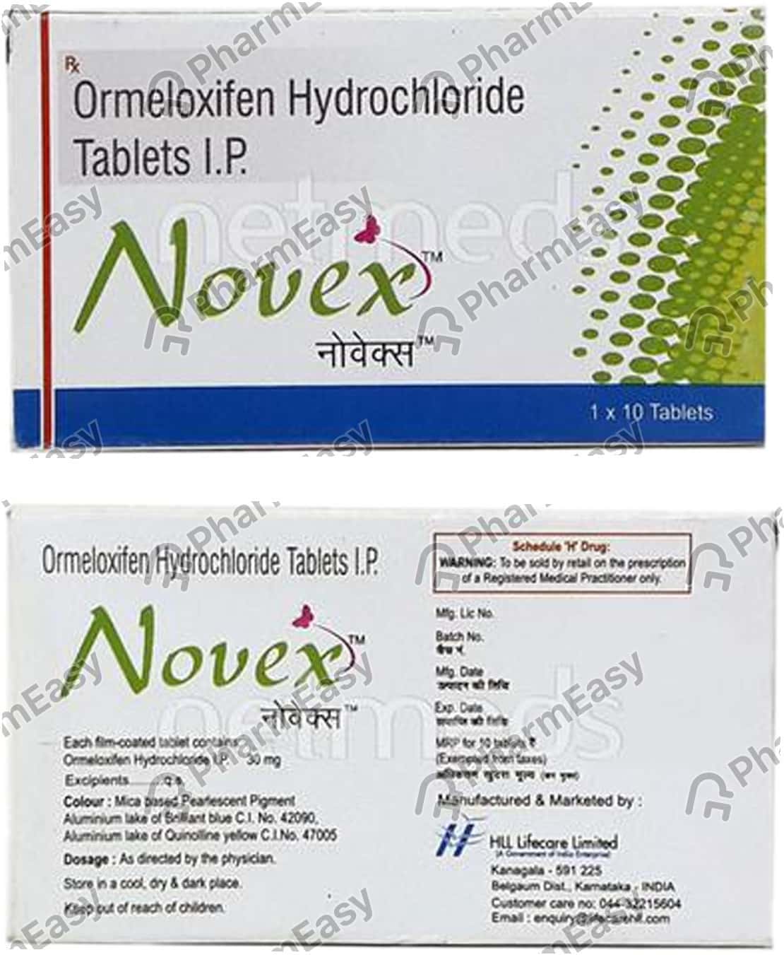 Buy Novex 30 MG Tablet (10) Online & Save Up to 24% at PharmEasy
