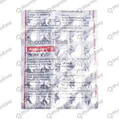 Amlodac 5 MG Tablet (15): Uses, Side Effects, Price & Dosage | PharmEasy