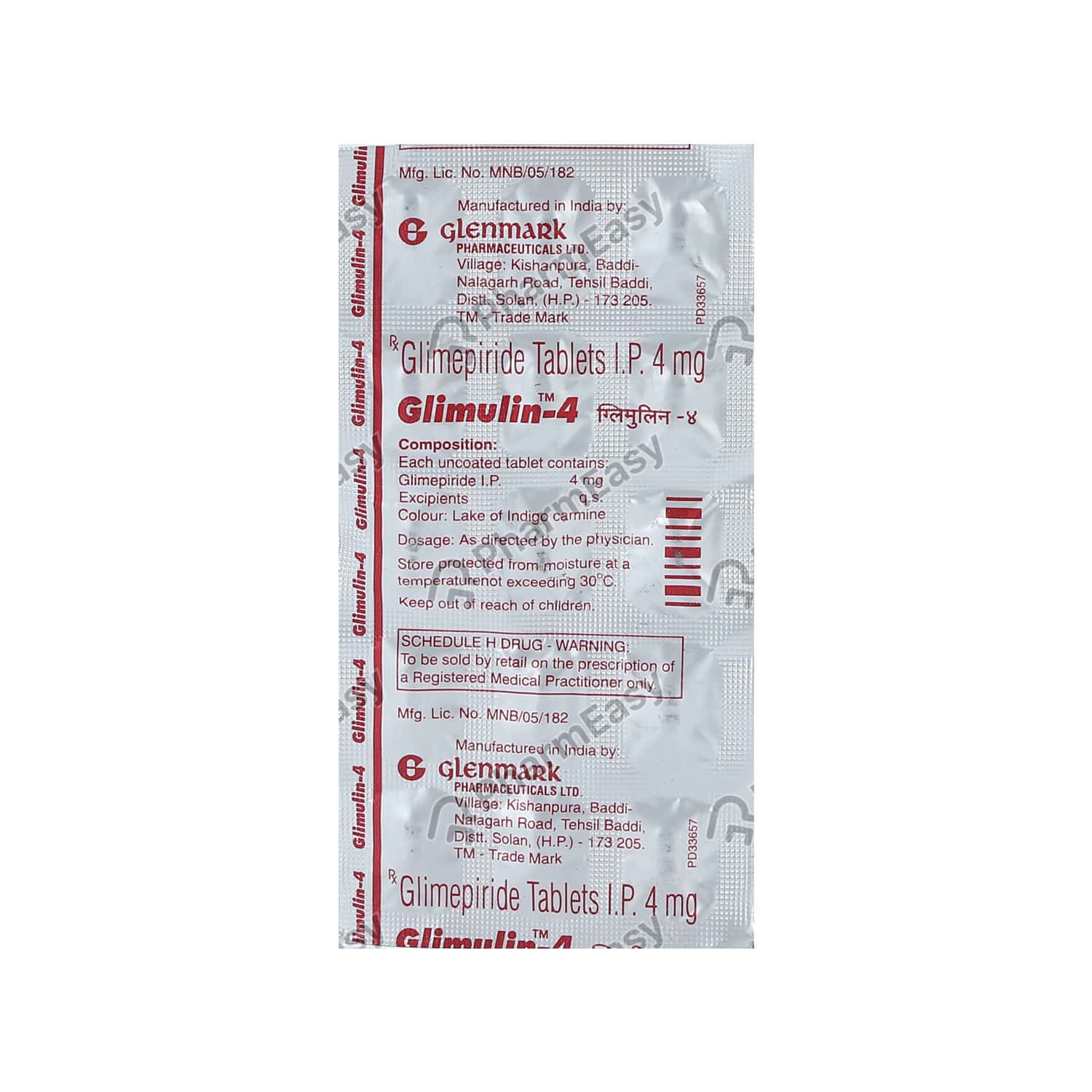 Glimulin 4 MG Tablet (15) - Uses, Side Effects, Dosage, Composition ...