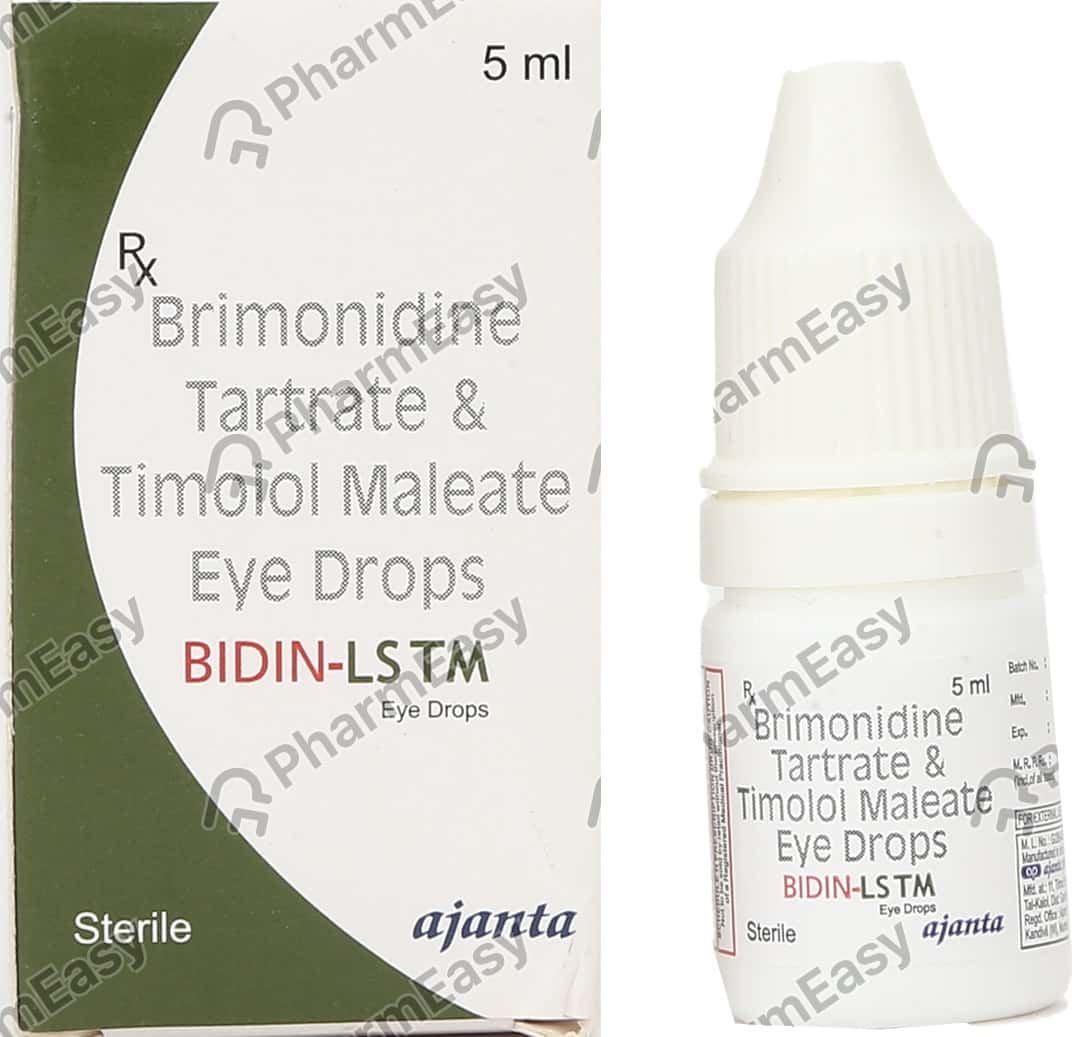 Bidin Ls Tm Eye Drops: Uses, Side Effects, Price & Dosage | PharmEasy