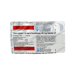 Tonact Tg 10mg Strip Of 15 Tablets - Uses, Side Effects, Dosage ...
