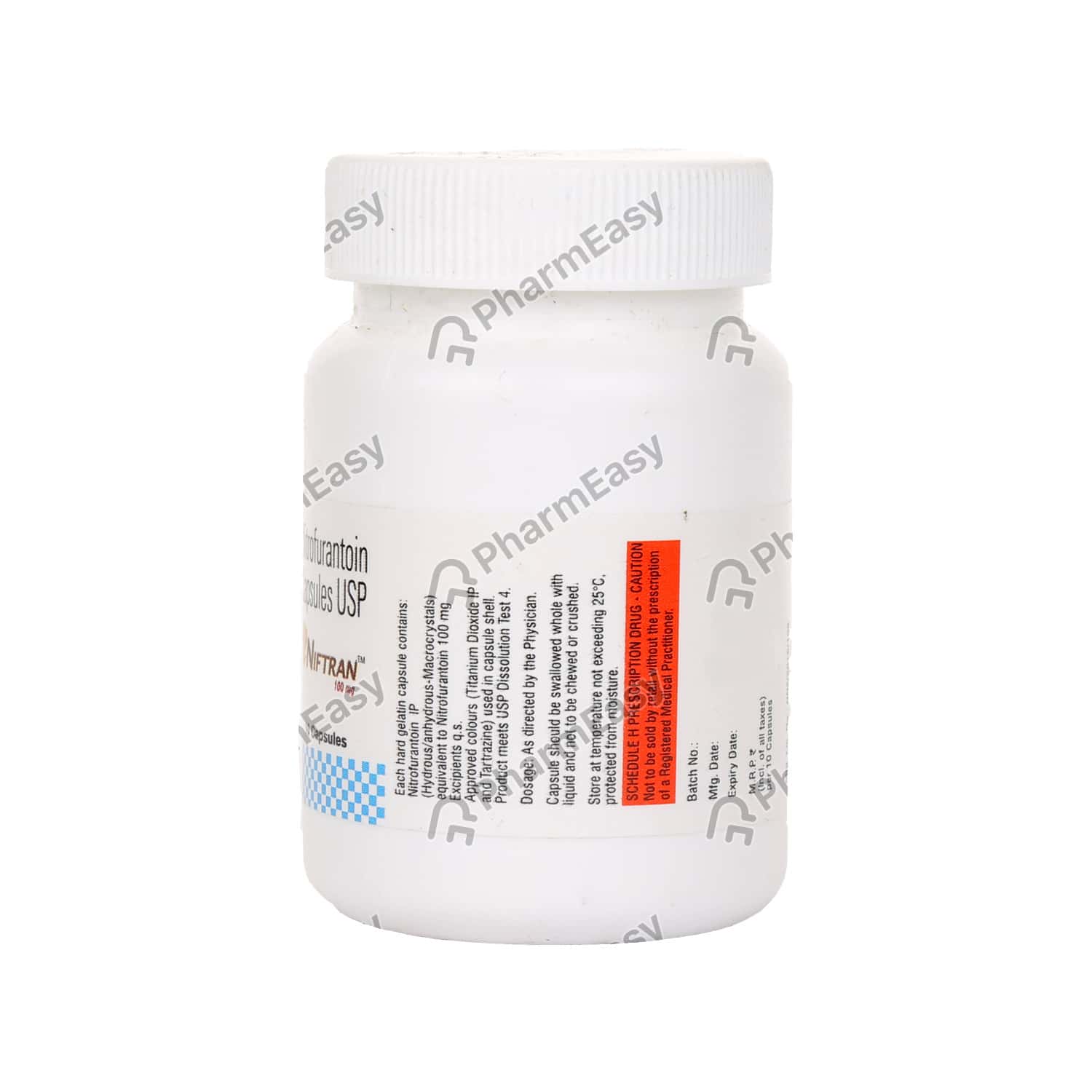 Buy Niftran 100 MG Capsule (10) Online at Flat 18% OFF* | PharmEasy