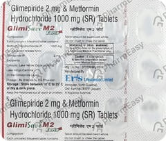 Glimisave M2 Forte Strip Of 15 Tablets: Uses, Side Effects, Price ...