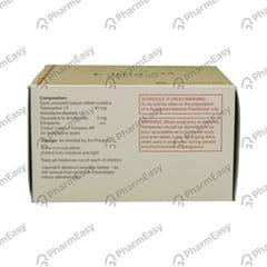 Telma Am 40mg Strip Of 10 Tablets: Uses, Side Effects, Price & Dosage ...