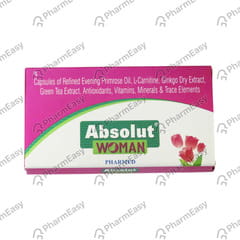 Absolut Woman Strip Of 10 Softgel Capsules: Uses, Side Effects, Price ...