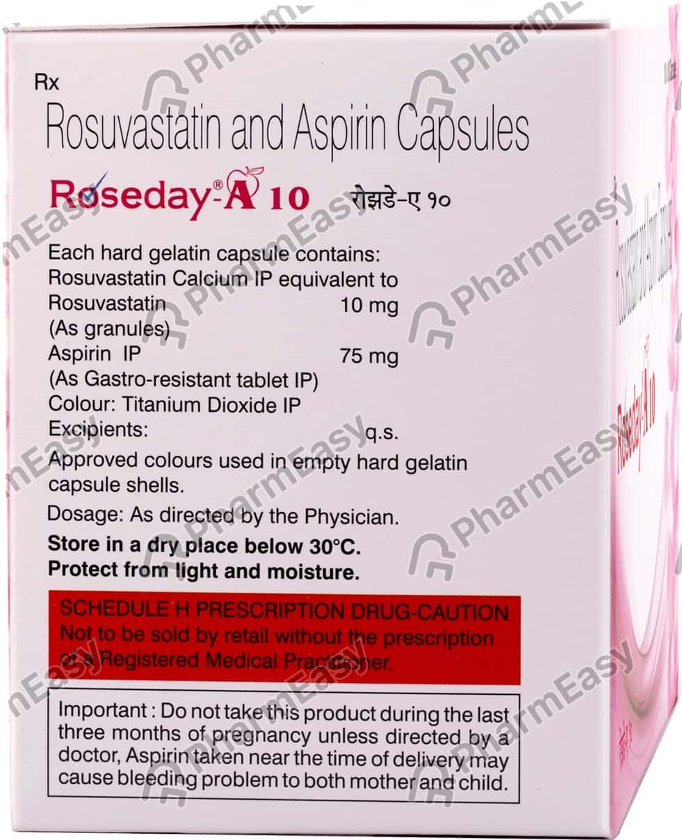 Roseday A 10mg Capsule: Uses, Side Effects, Price & Dosage | PharmEasy