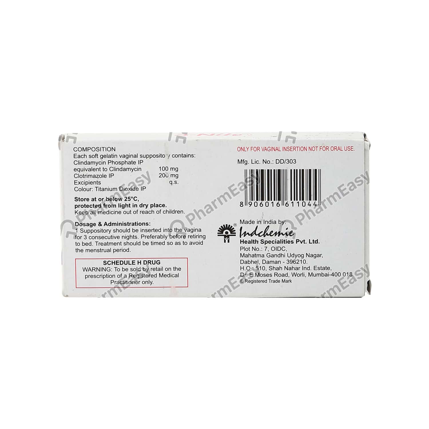 Buy 3 Nite Suppositories Online at Flat 18% OFF* | PharmEasy