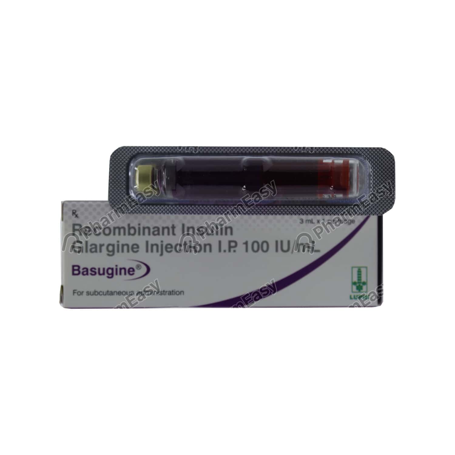 Basugine 100 IU Injection (3) - Uses, Side Effects, Dosage, Composition ...