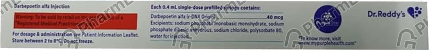 Buy Cresp 40 MCG Solution For Injection (1) Online at Flat 15% OFF ...