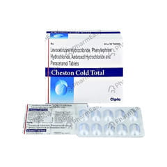 Buy Cheston Cold Total Tablet 10'S Online at Flat 18% OFF* | PharmEasy