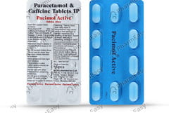 Pacimol Active Strip Of 10 Tablets: Uses, Side Effects, Price & Dosage ...