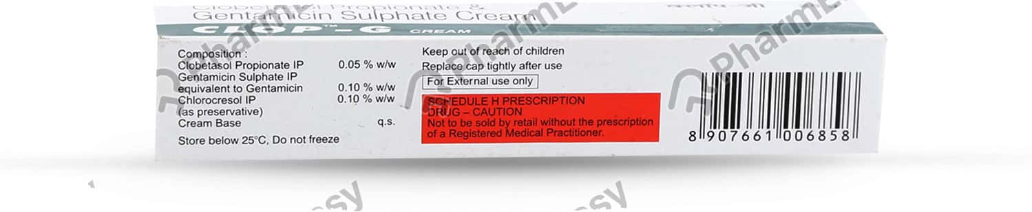 Clop G Tube Of 25gm Cream: Uses, Side Effects, Price & Dosage | PharmEasy