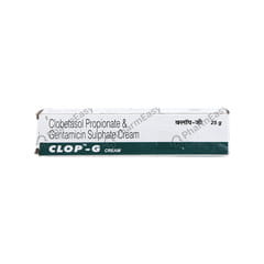Clop G Tube Of 25gm Cream - Uses, Side Effects, Dosage, Composition ...