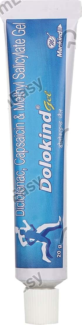 Buy Dolokind Tube Of 20gm Gel Online at Flat 15% OFF | PharmEasy