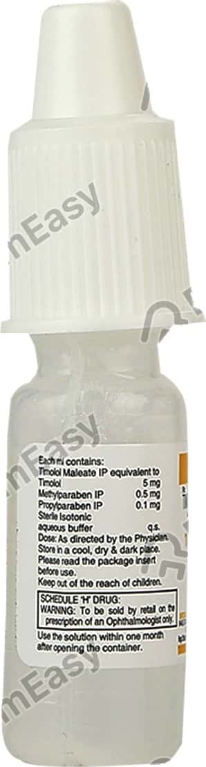 Timolong 0.5 % Eye Drop (5): Uses, Side Effects, Price & Dosage | PharmEasy