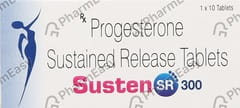 Susten Sr 300 MG Tablet (10): Uses, Side Effects, Price & Dosage ...