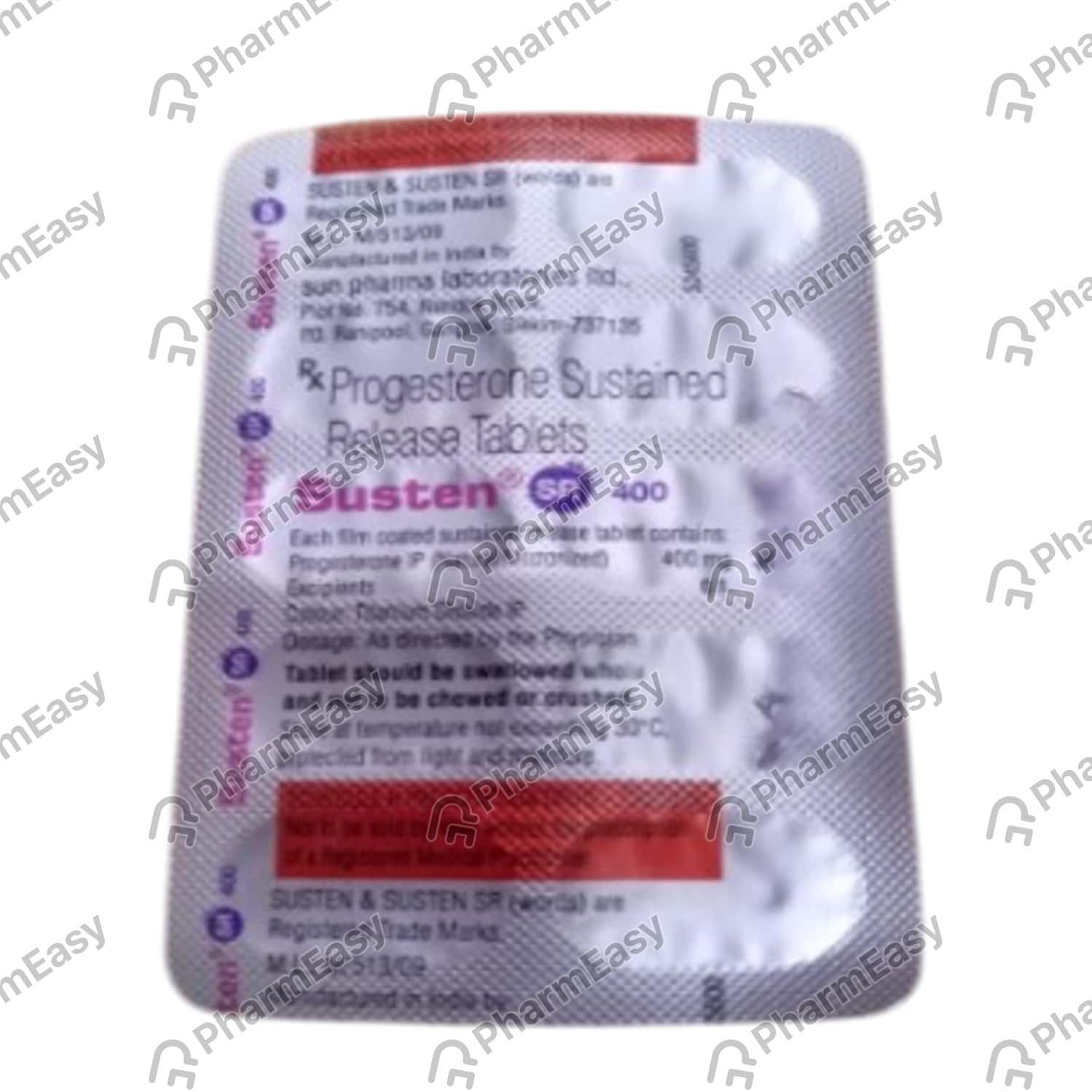 Susten Sr 400 MG Tablet (10): Uses, Side Effects, Price & Dosage ...