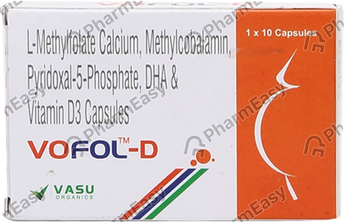 Buy Vofol D Strip Of 10 Capsules Online at Flat 15% OFF | PharmEasy