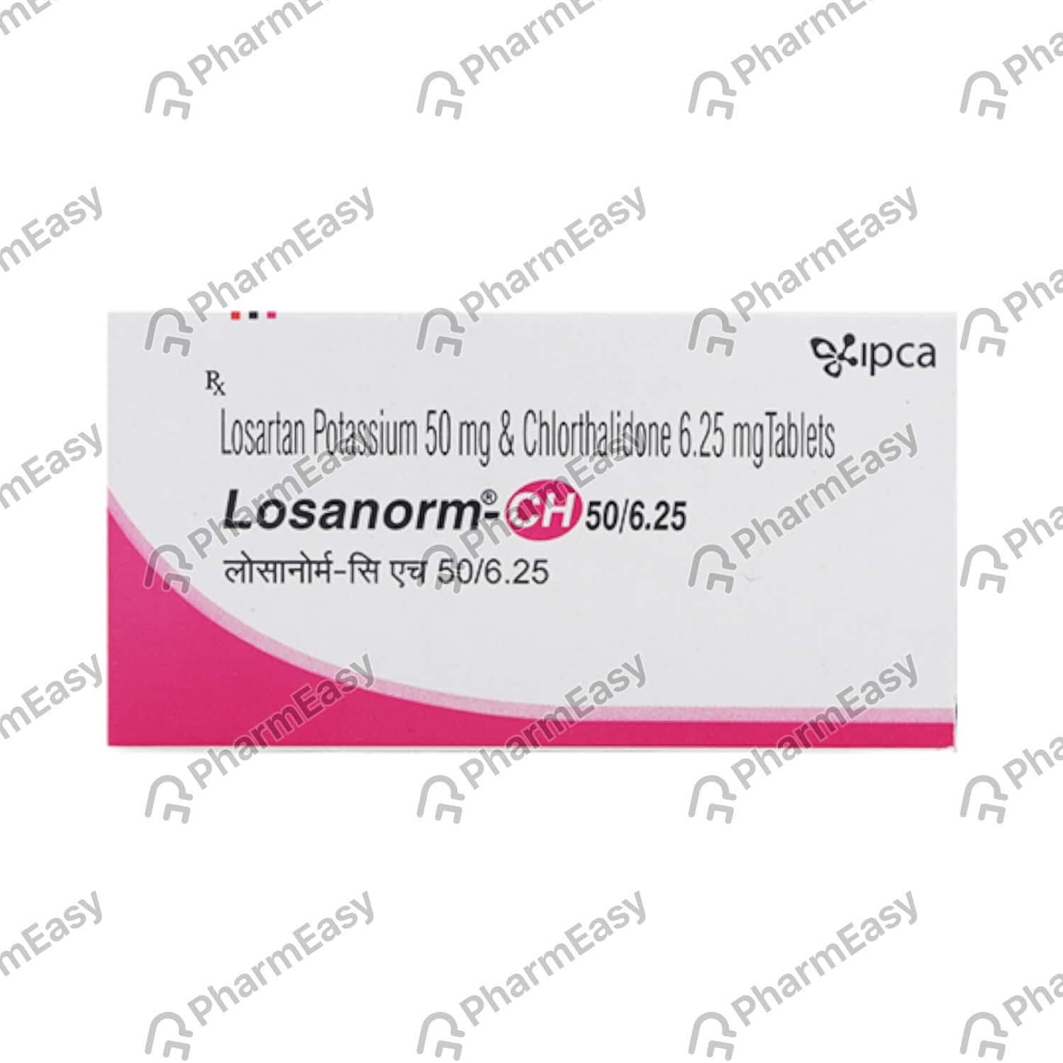 Losanorm Ch 50/6.25mg Strip Of 10 Tablets: Uses, Side Effects, Price ...