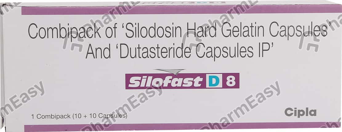 Silofast D 8mg Strip Of 20 Combipack Capsules: Uses, Side Effects ...